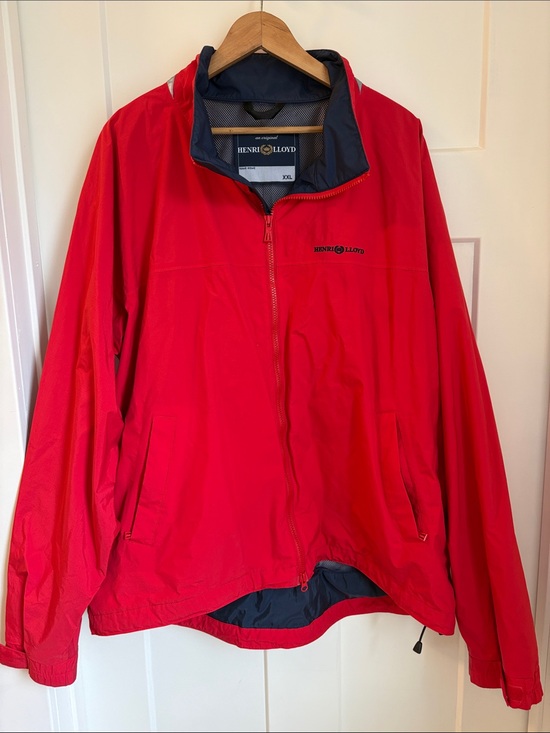 Henri Lloyd | Jackets & Coats | Henri Lloyd Red Mens Windbreaker Jacket ...